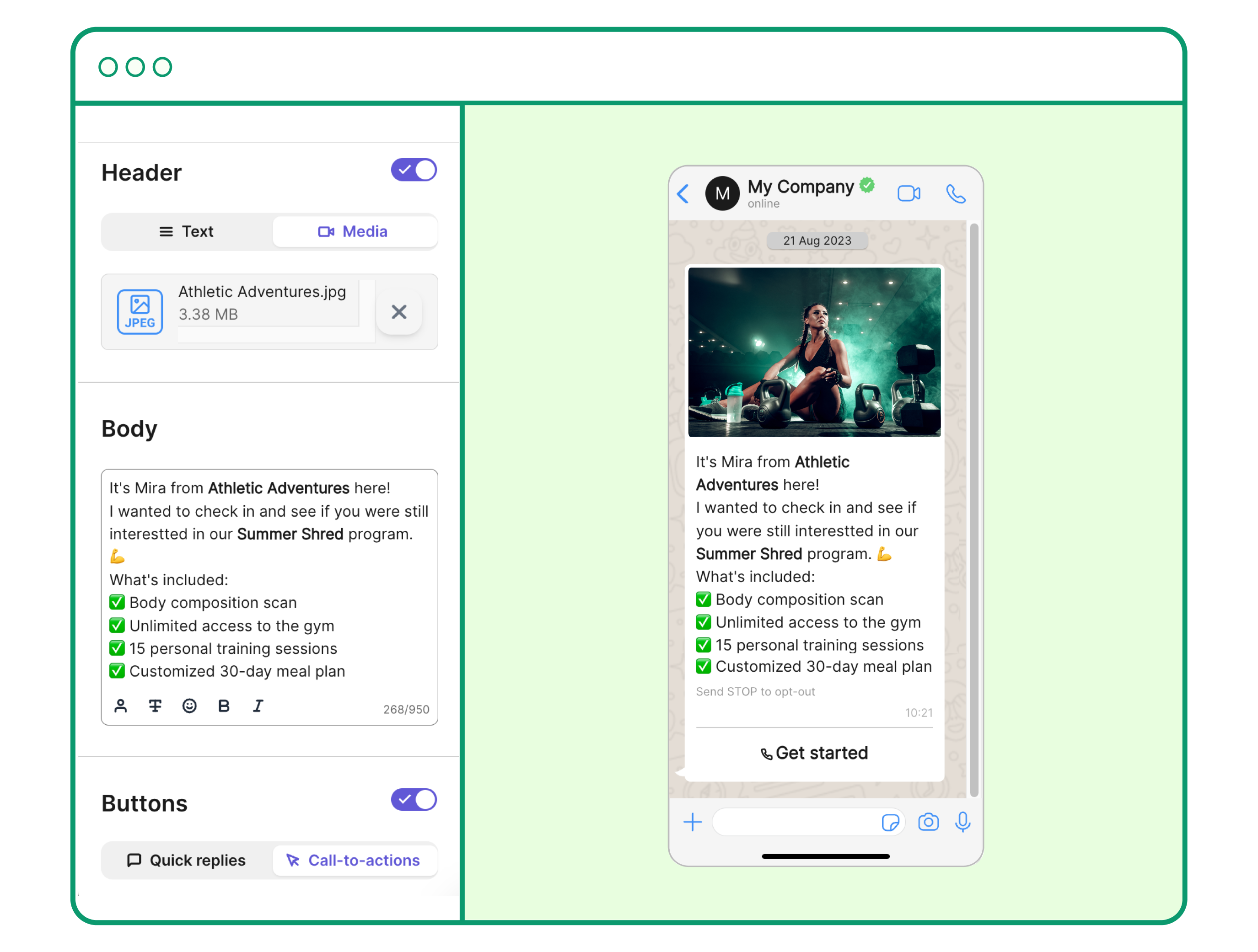WhatsApp Business API by Brevo